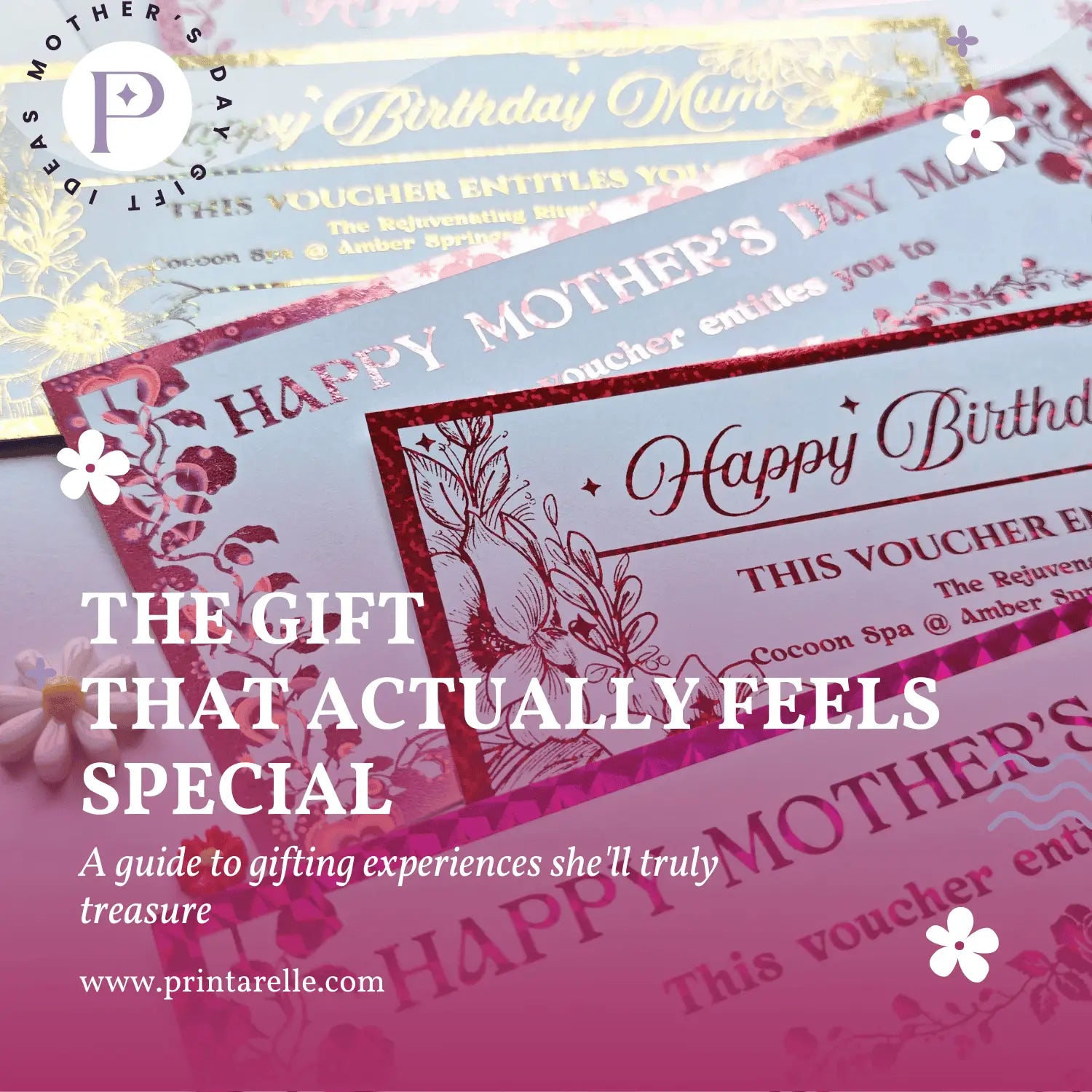 Personalised Mother's Day Spa Vouchers Ireland | Gift Guide 2026 ...